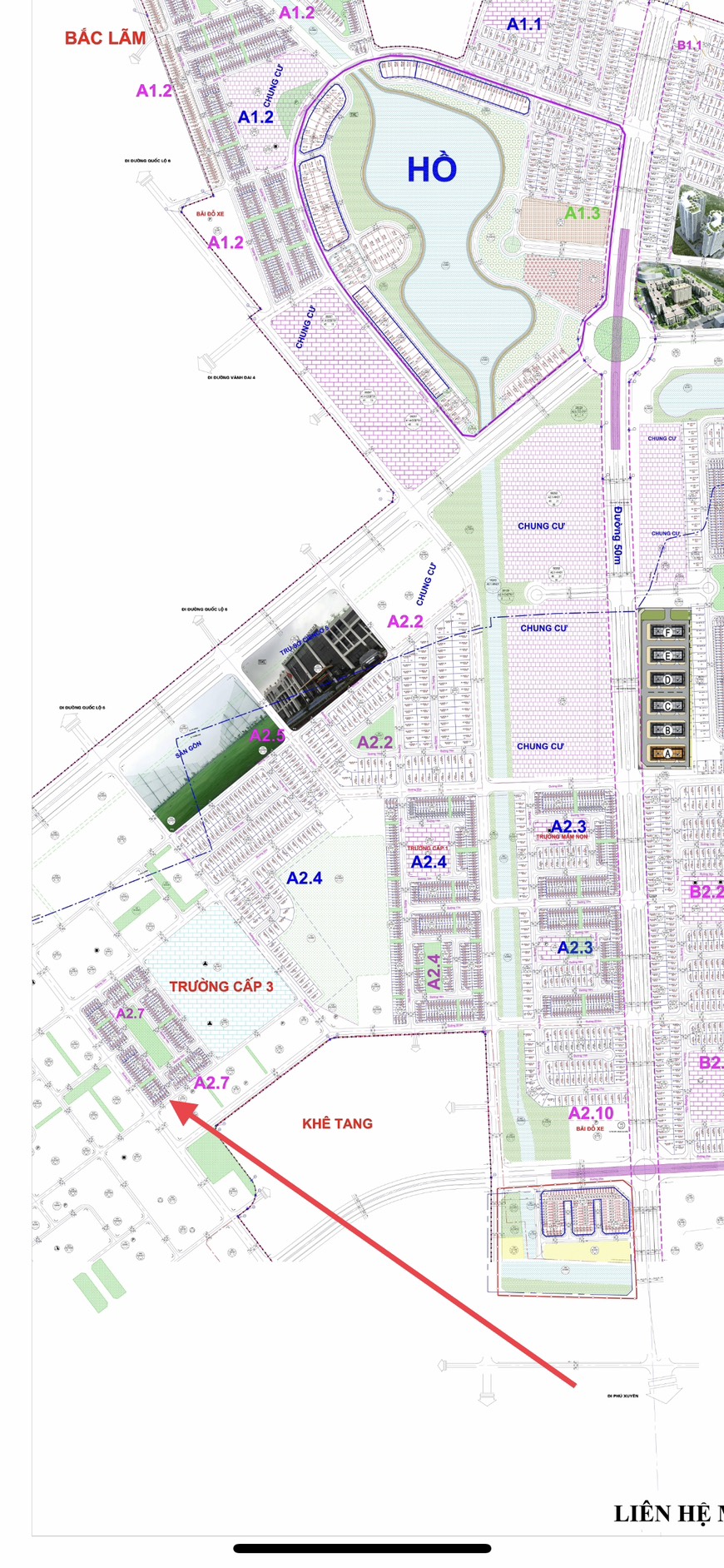 Bán liền kề A2.7-LK6 dt 80m2 hướng ĐN nhìn chung cư, sát đường 25m giá hợp lý